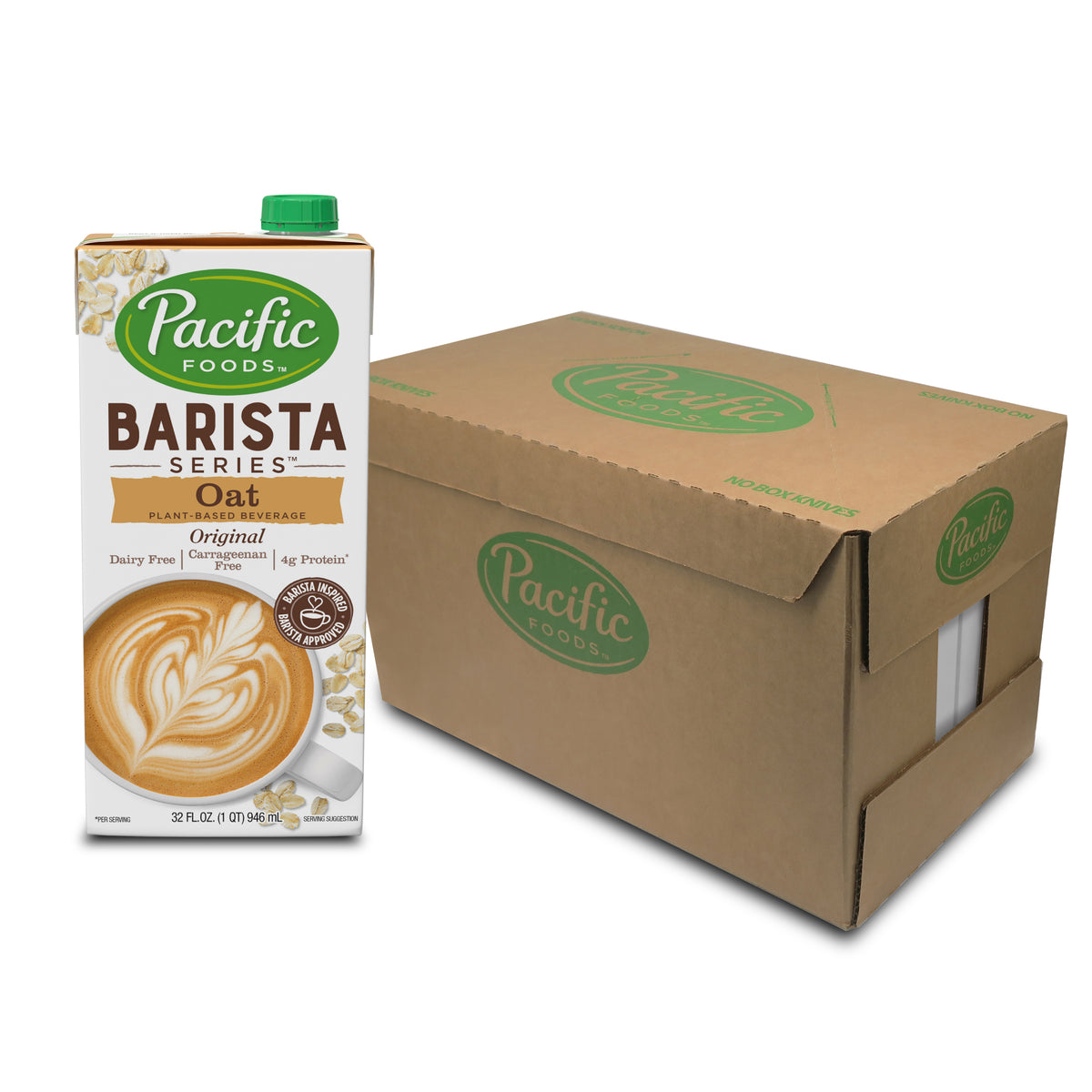 Pacific Barista Oat Milk 32oz – Odeko Bulk